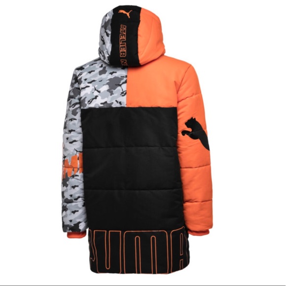 Puma | Jackets & Coats | Nwt Puma X Atelier New Regime Camo Hooded ...